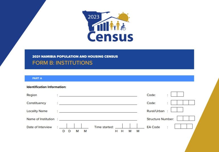 Namibia Statistics Agency | Census Disemination