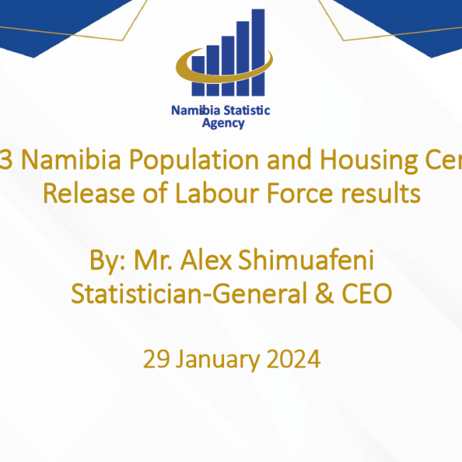 Namibia Statistics Agency | Census Disemination